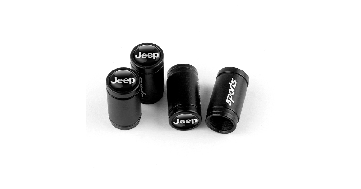 Jeep valve stem caps store